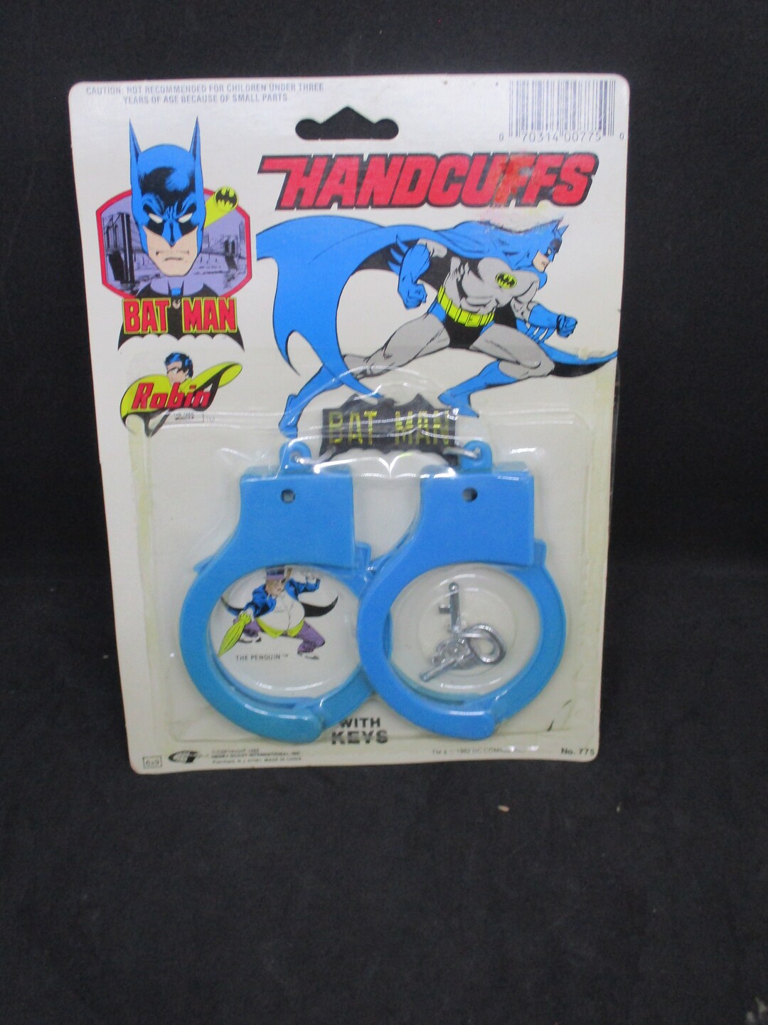 DC Comics Batman Toy Handcuffs - Etsy