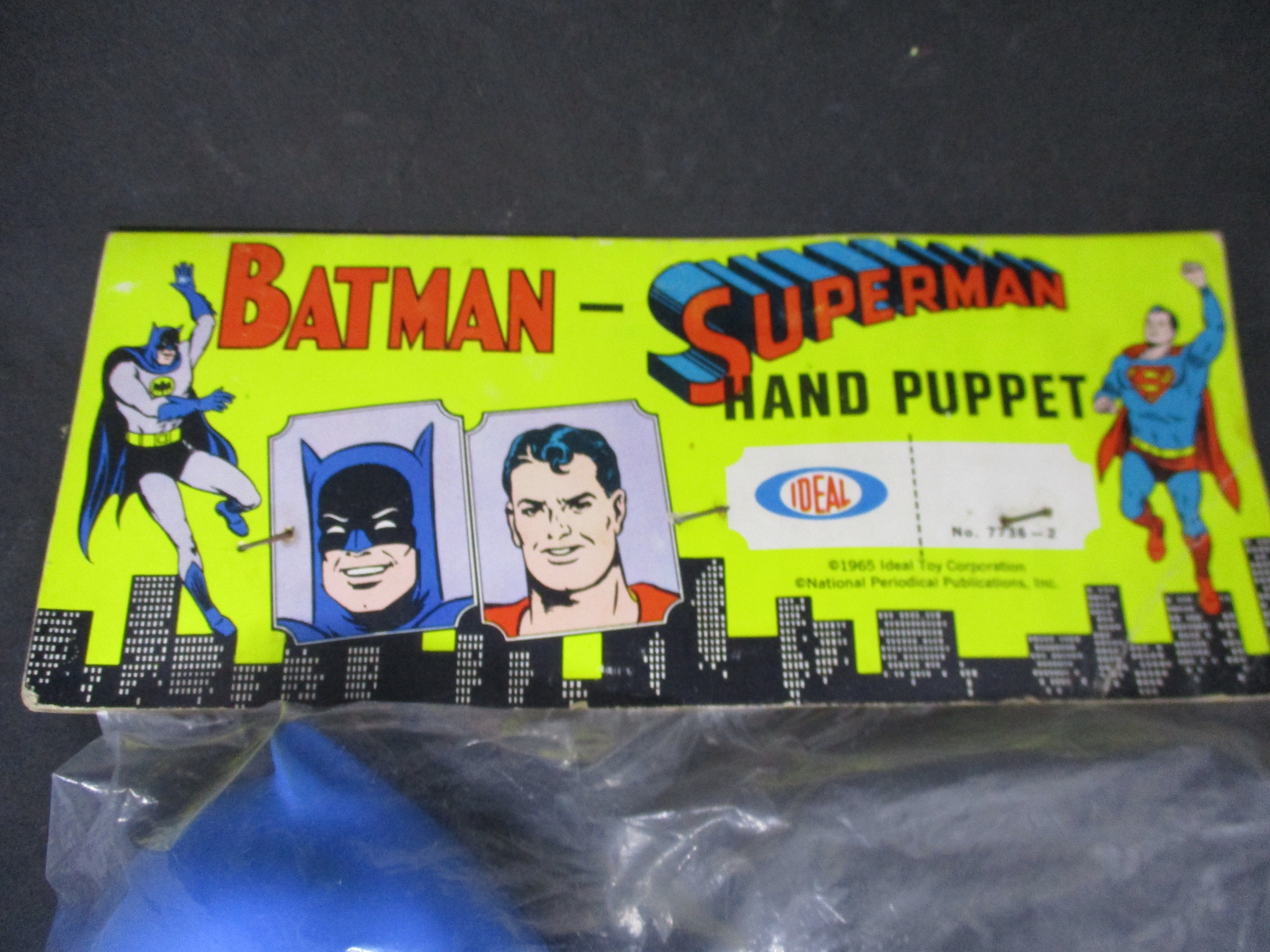 Ideal Toys Batman Hand Puppet - Etsy