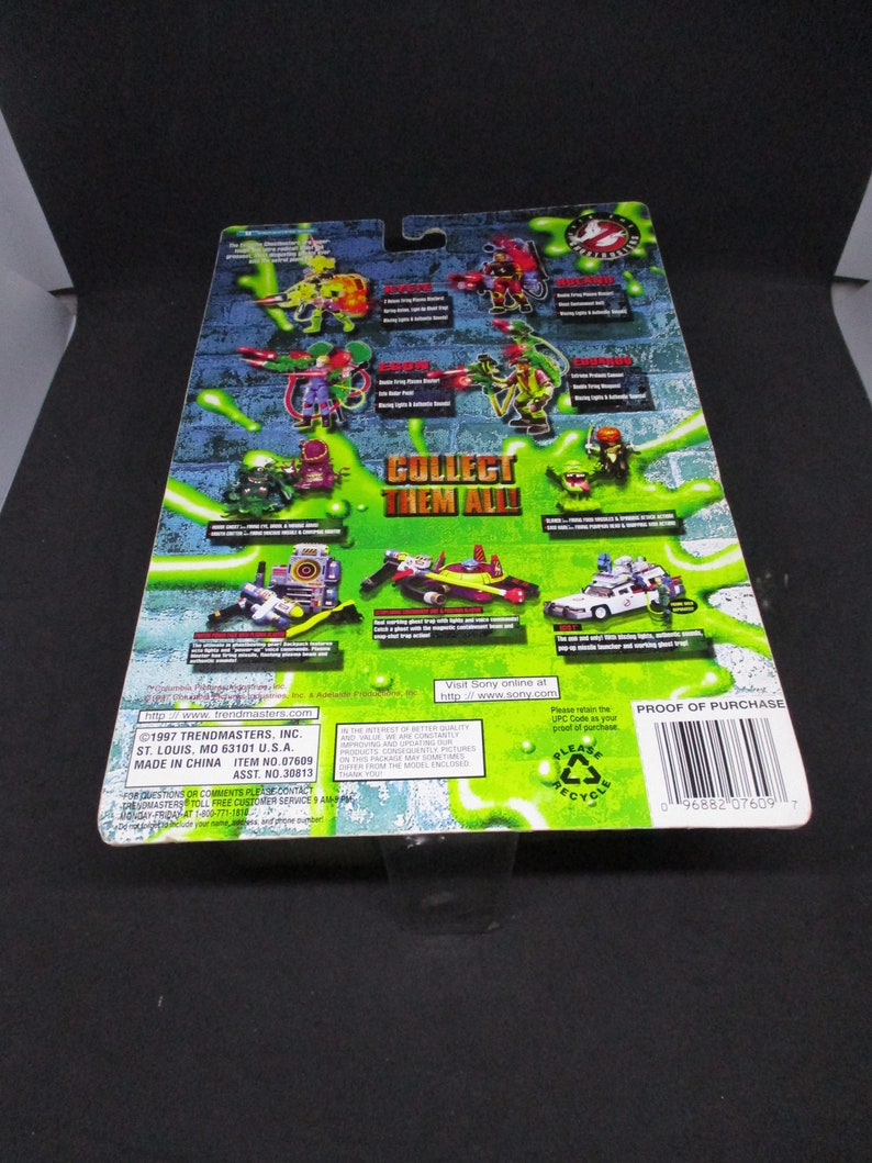 Trendmasters Extreme Ghostbusters Slimer Figure 1997 - Etsy