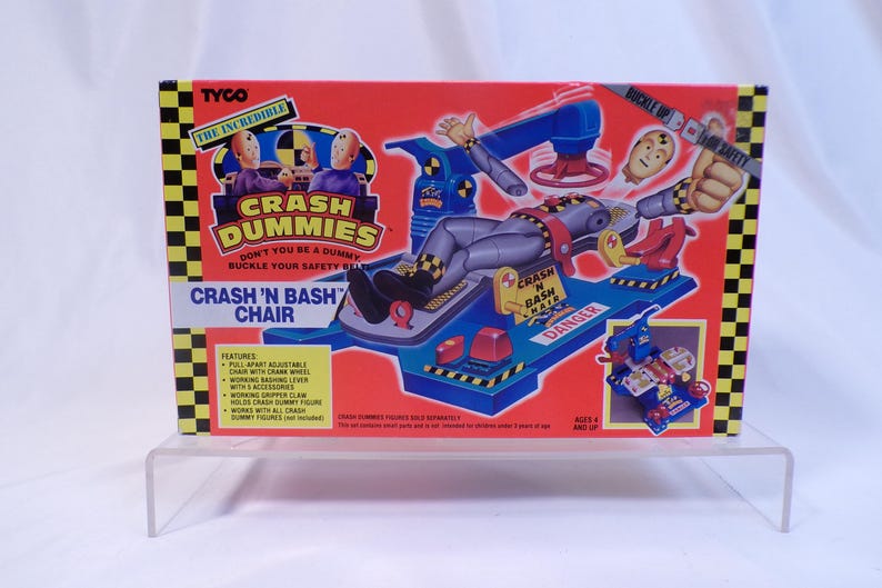 Vintage 1991 TYCO Crash Dummies Crash N' Bash Chair - New in Box - Etsy