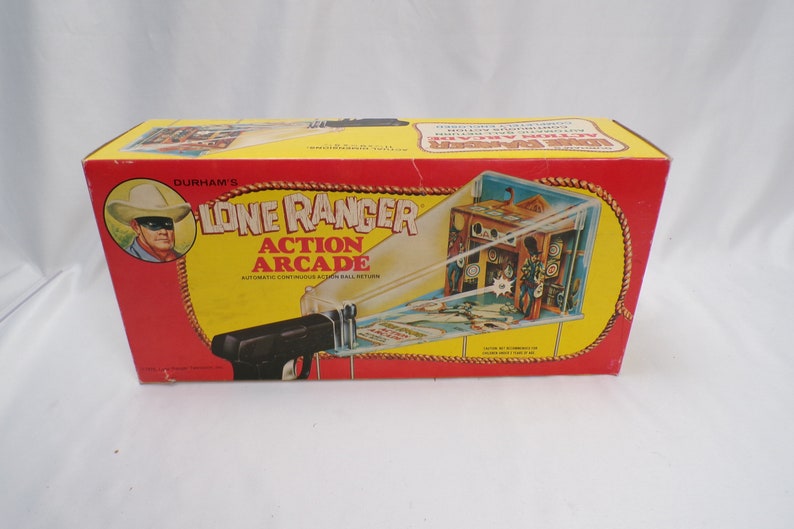 Durham's Lone Ranger Action Arcade Game - Automatic Continuous Action ...