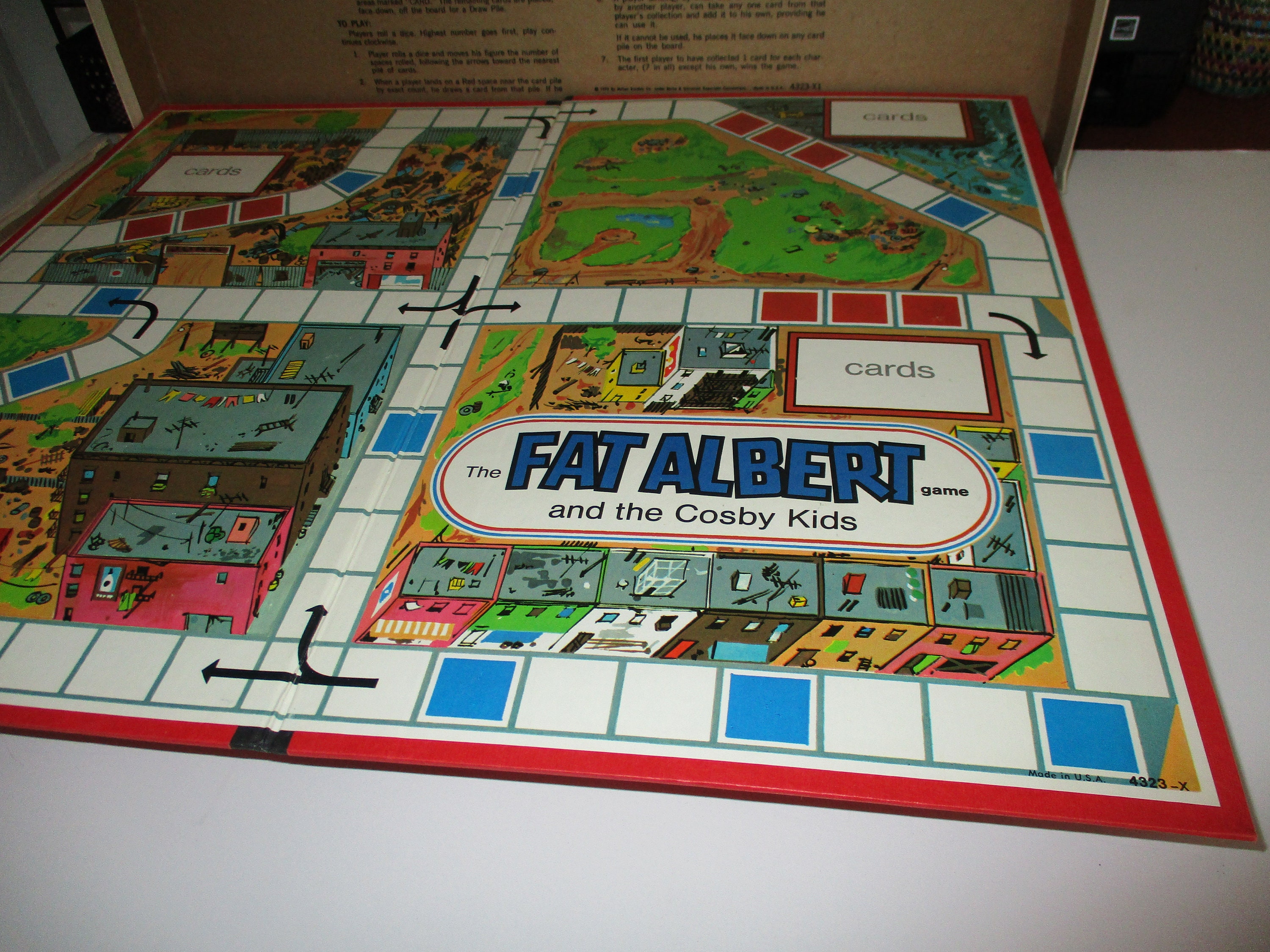 Fat Albert and the Cosby Kids Board Game - Etsy