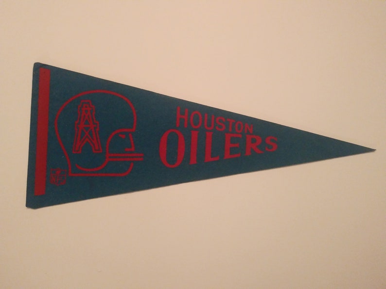 Houston Oilers Pennant 12 Inches - Etsy