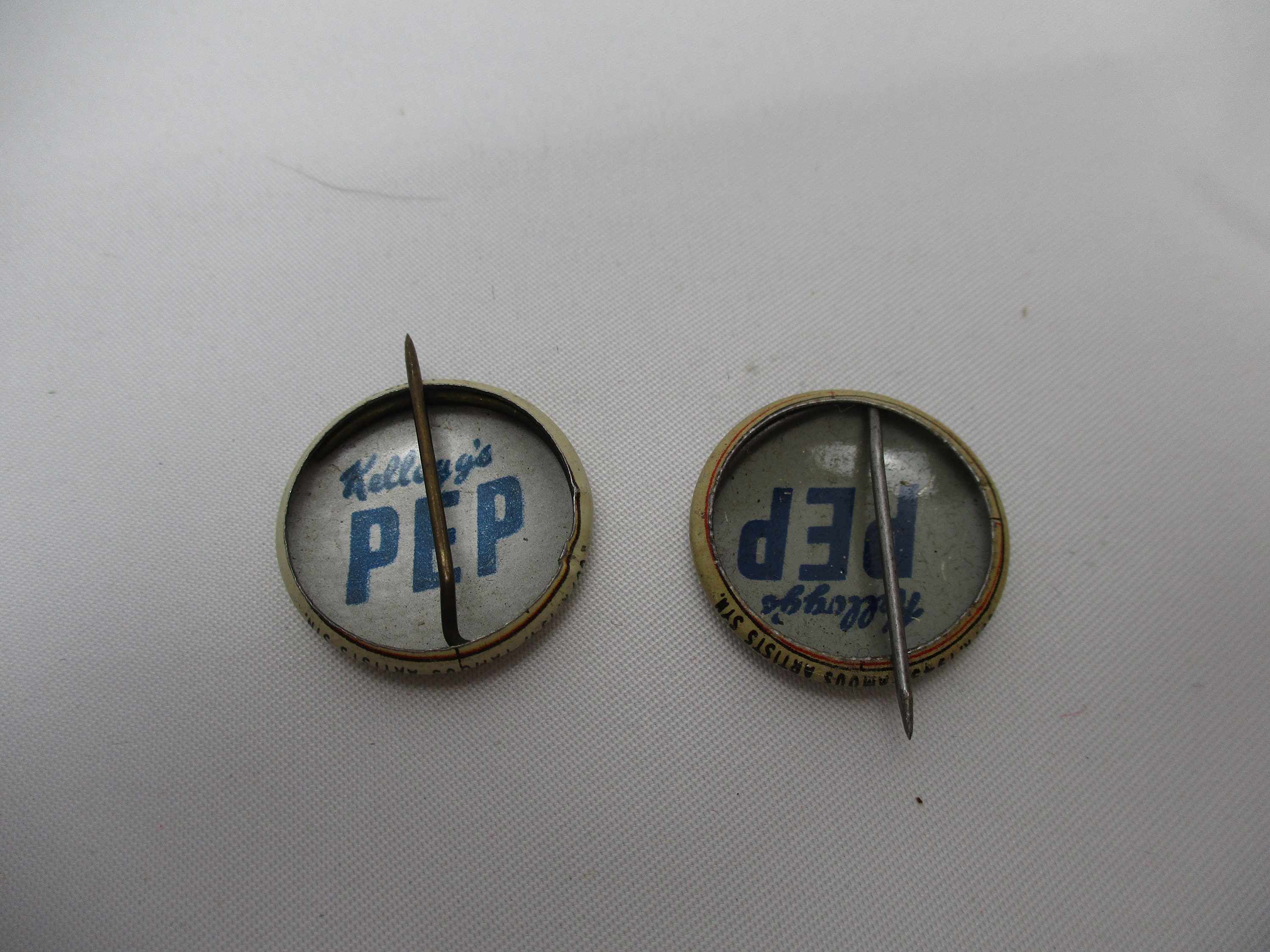 Kellogg's Pep Pins - Perry Winkle and Denny From the Winnie Winkle ...