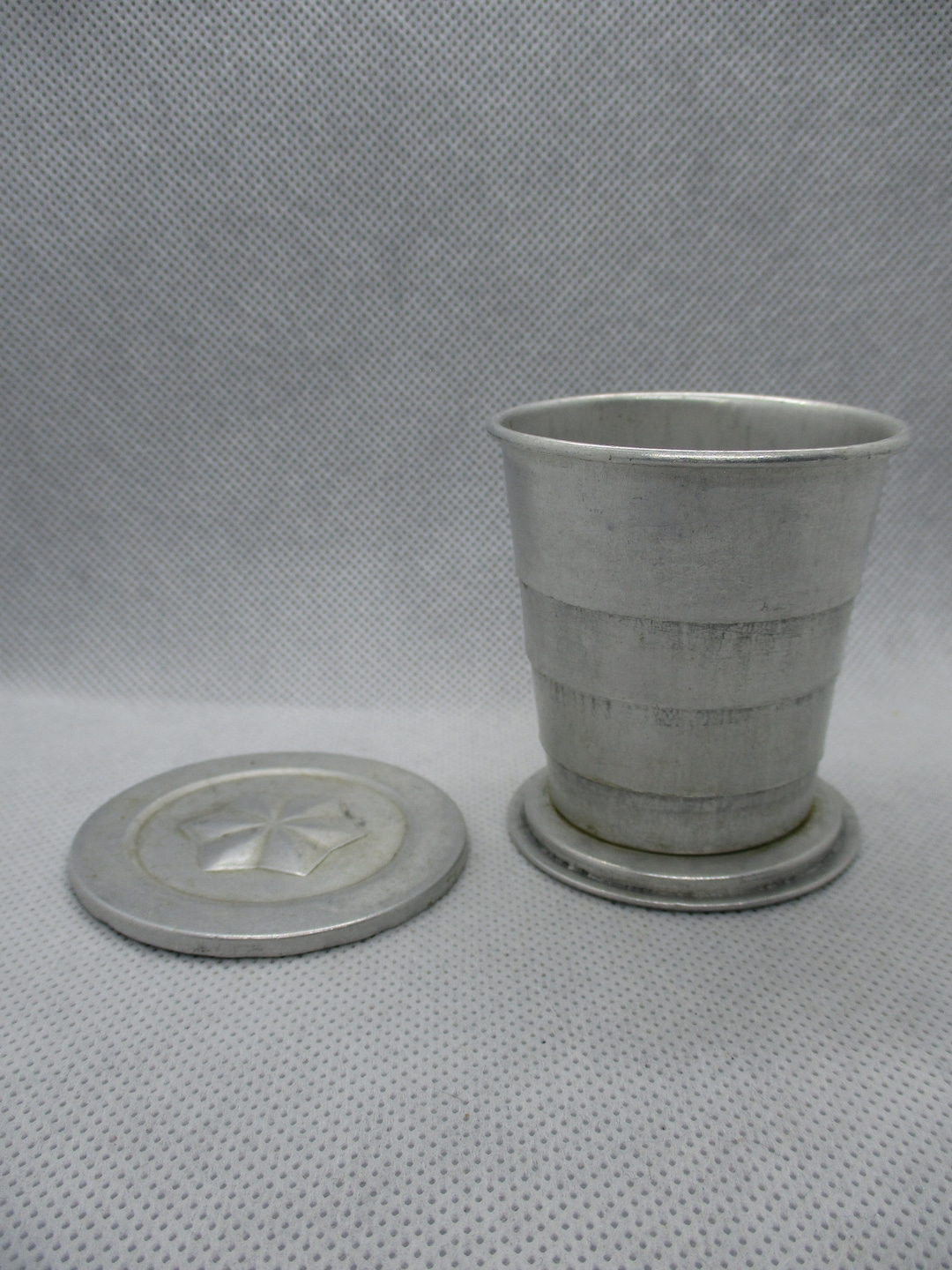 Vintage Tin Collapsible Cup With a Nautical Star - Etsy