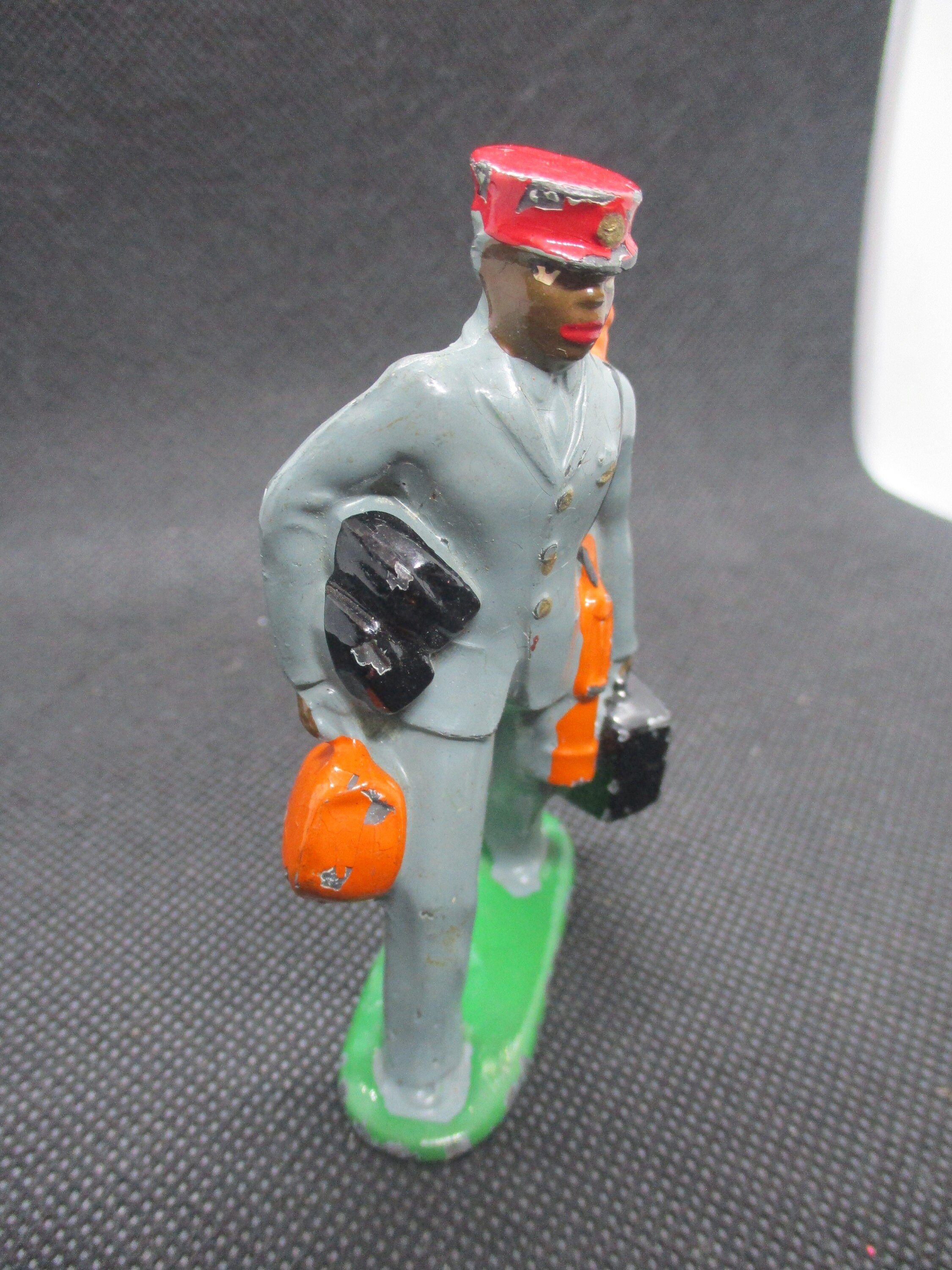 Manoil Train Bellhop Metal Figure (1930s) - Etsy
