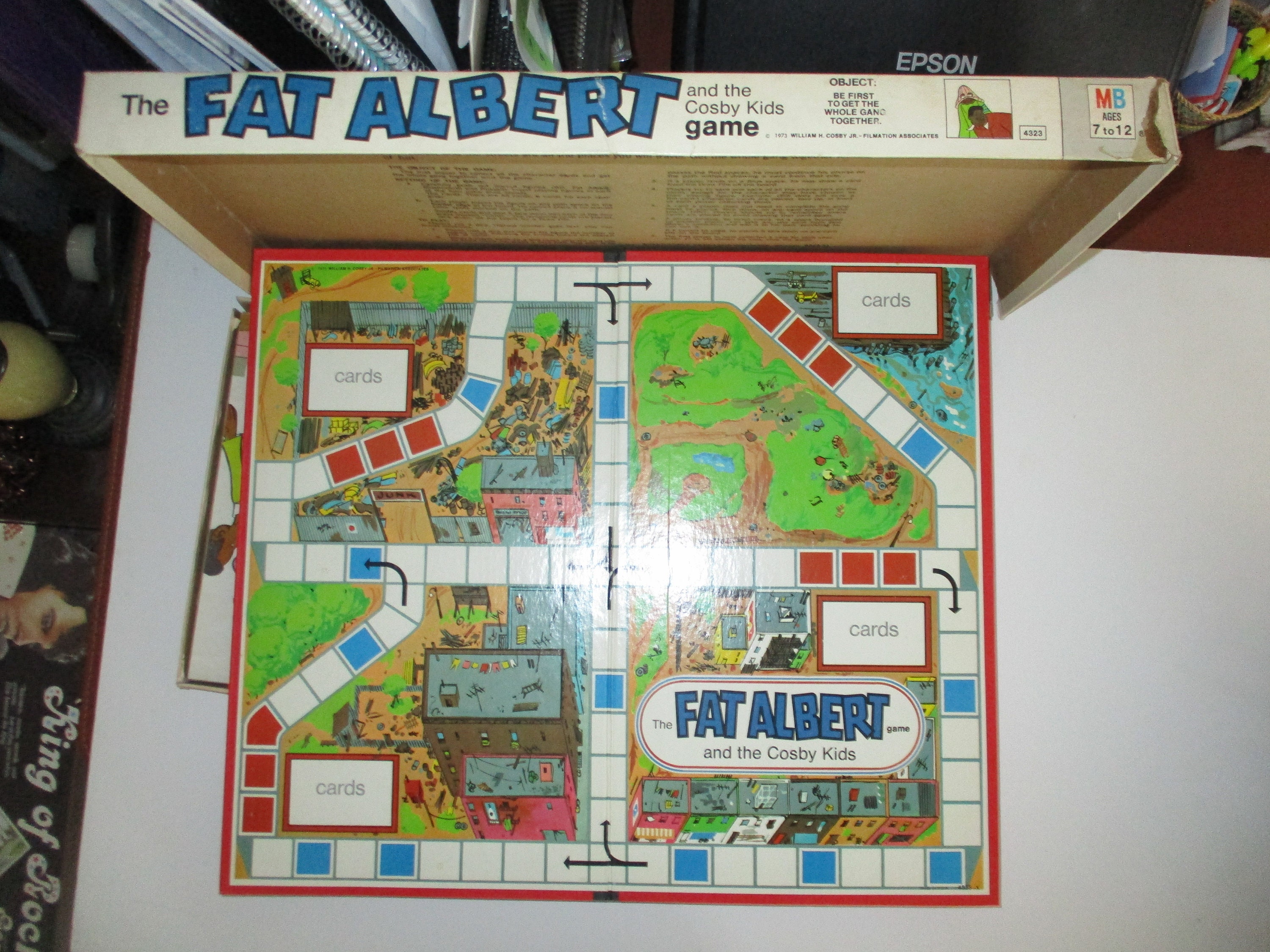 Fat Albert and the Cosby Kids Board Game - Etsy