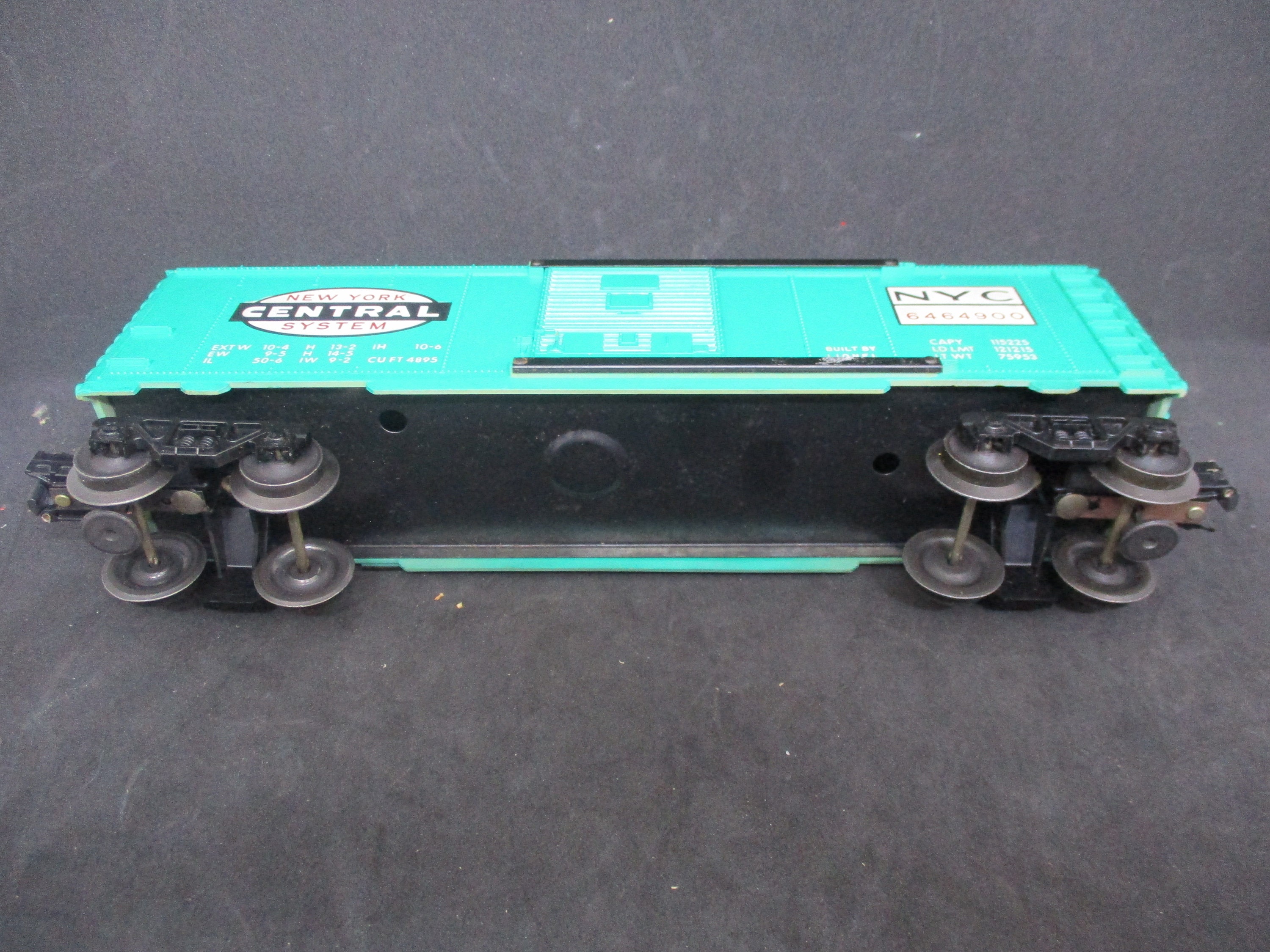 Lionel New York Central Jade Green Box Car #6464-900 - Etsy