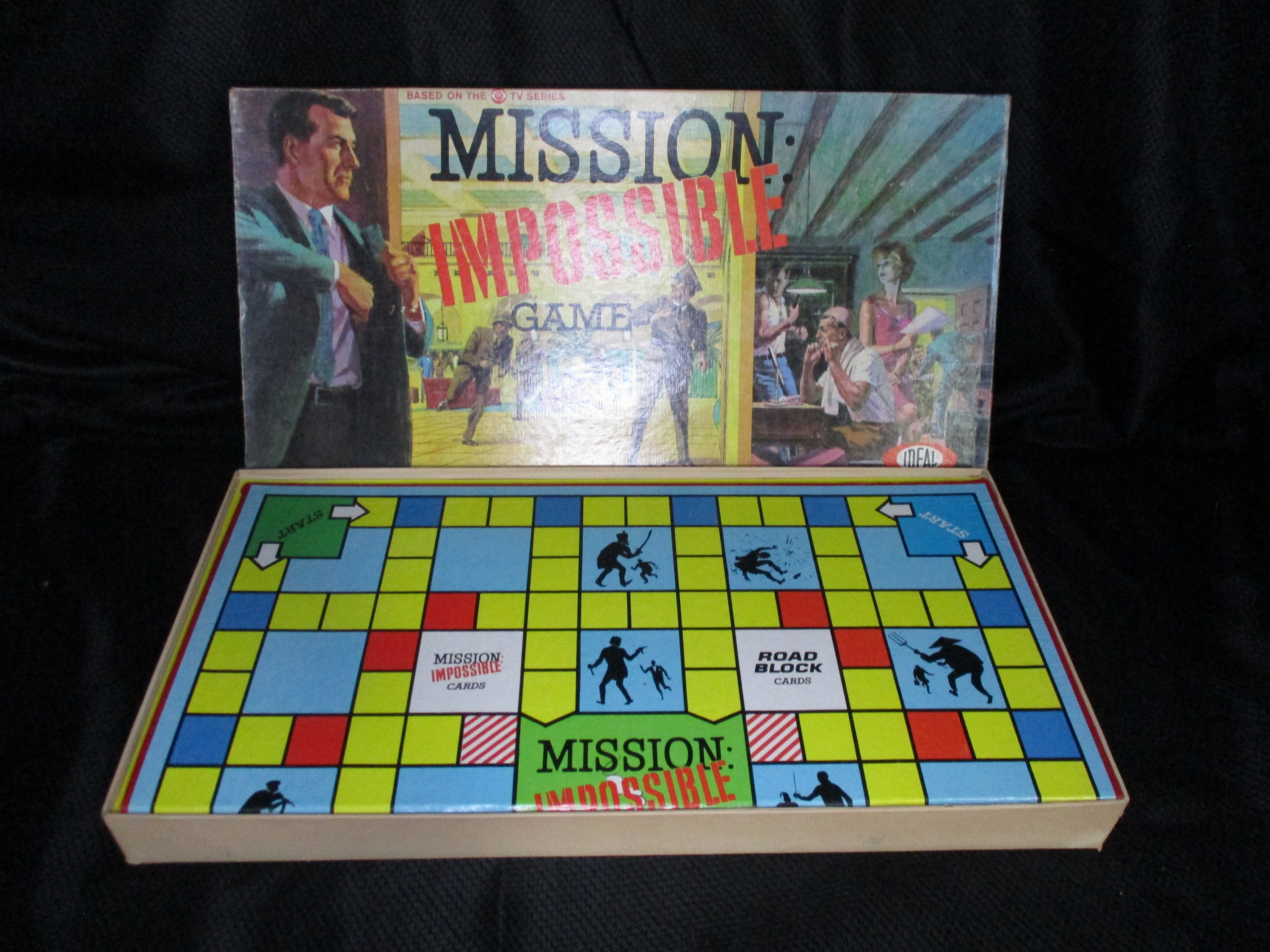 Ideal Mission Impossible Board Game (TV Series) (1966) - Etsy