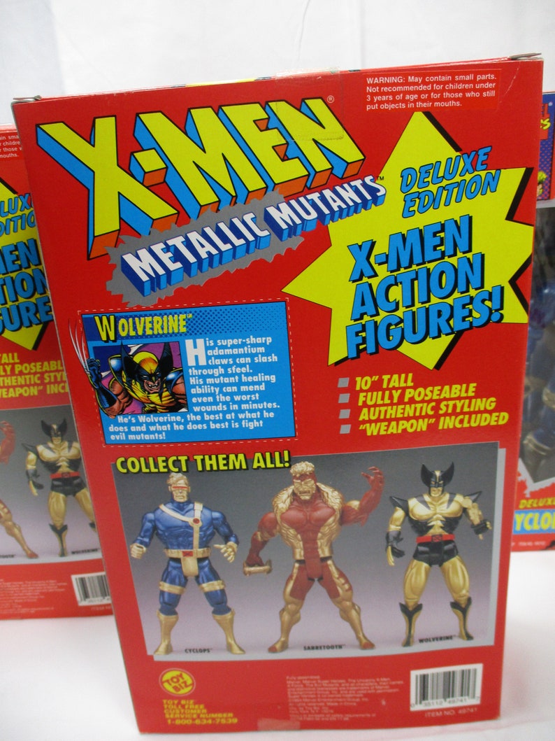 1994 Toy Biz Marvel Comics X-men Metallic Mutants Action - Etsy