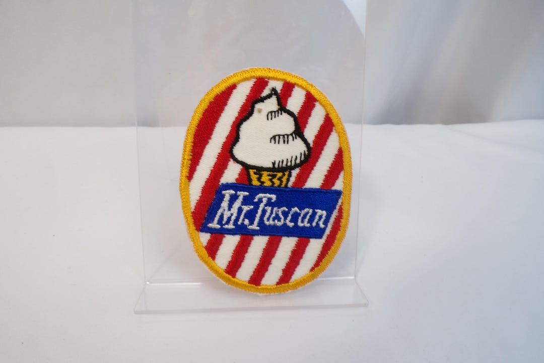 1960s Mr. Tuscan Ice Cream Truck Worker Patch - Etsy