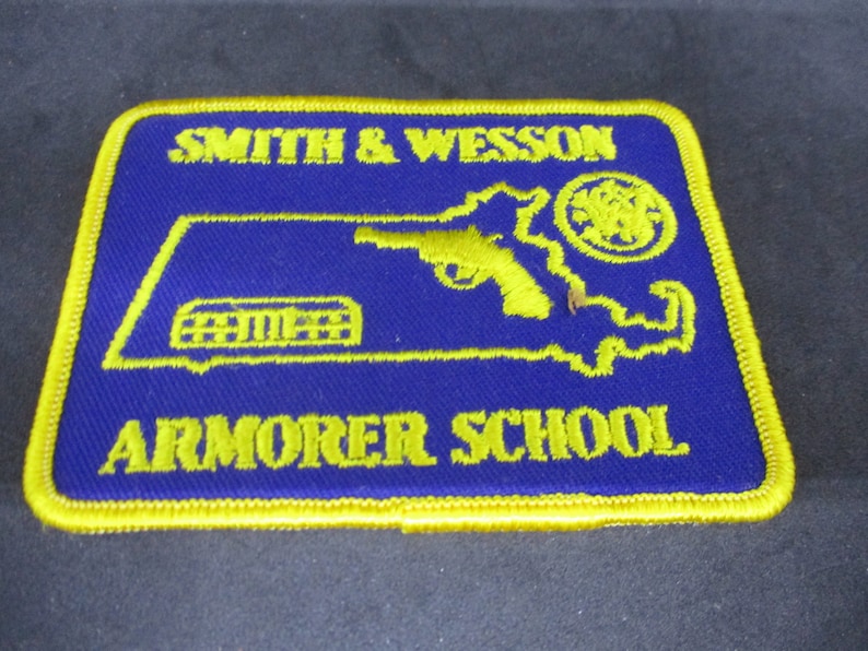 Vintage Smith & Wesson Armorer School Patch (1970s) - Etsy