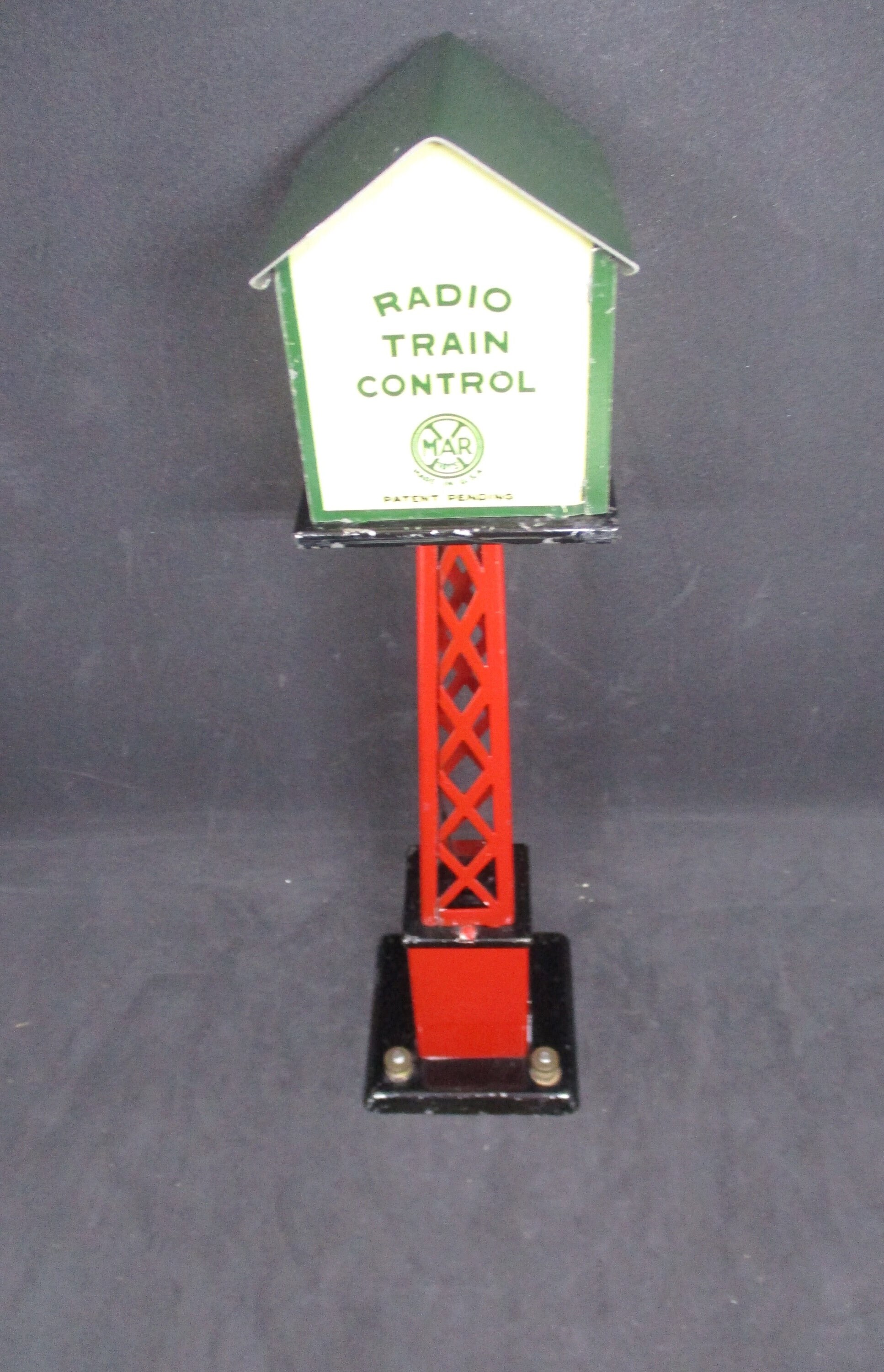 Louis Marx & Company Radio Train Control Tower No. 7 - Etsy