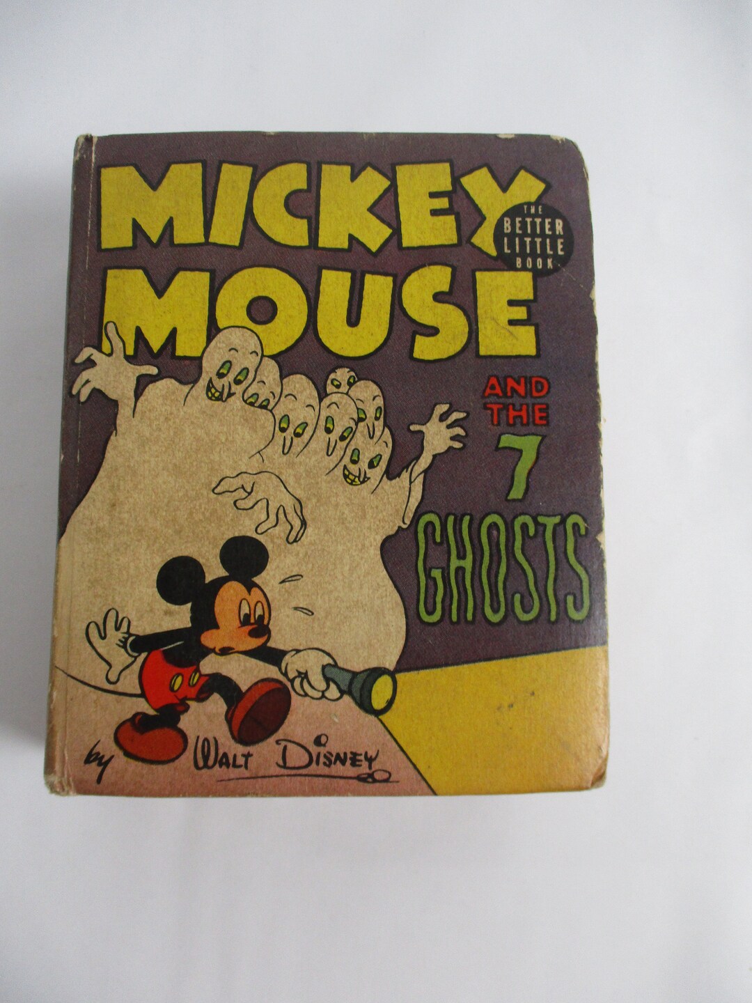 Mickey Mouse and the Seven Ghost by Walt Disney (the Better Little Book ...