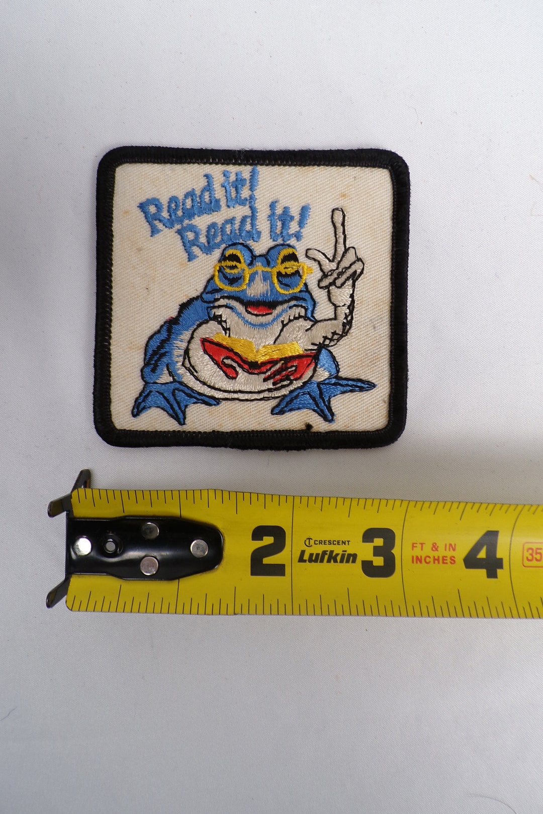 Vintage Read It Read It Love to Read Patch - Etsy
