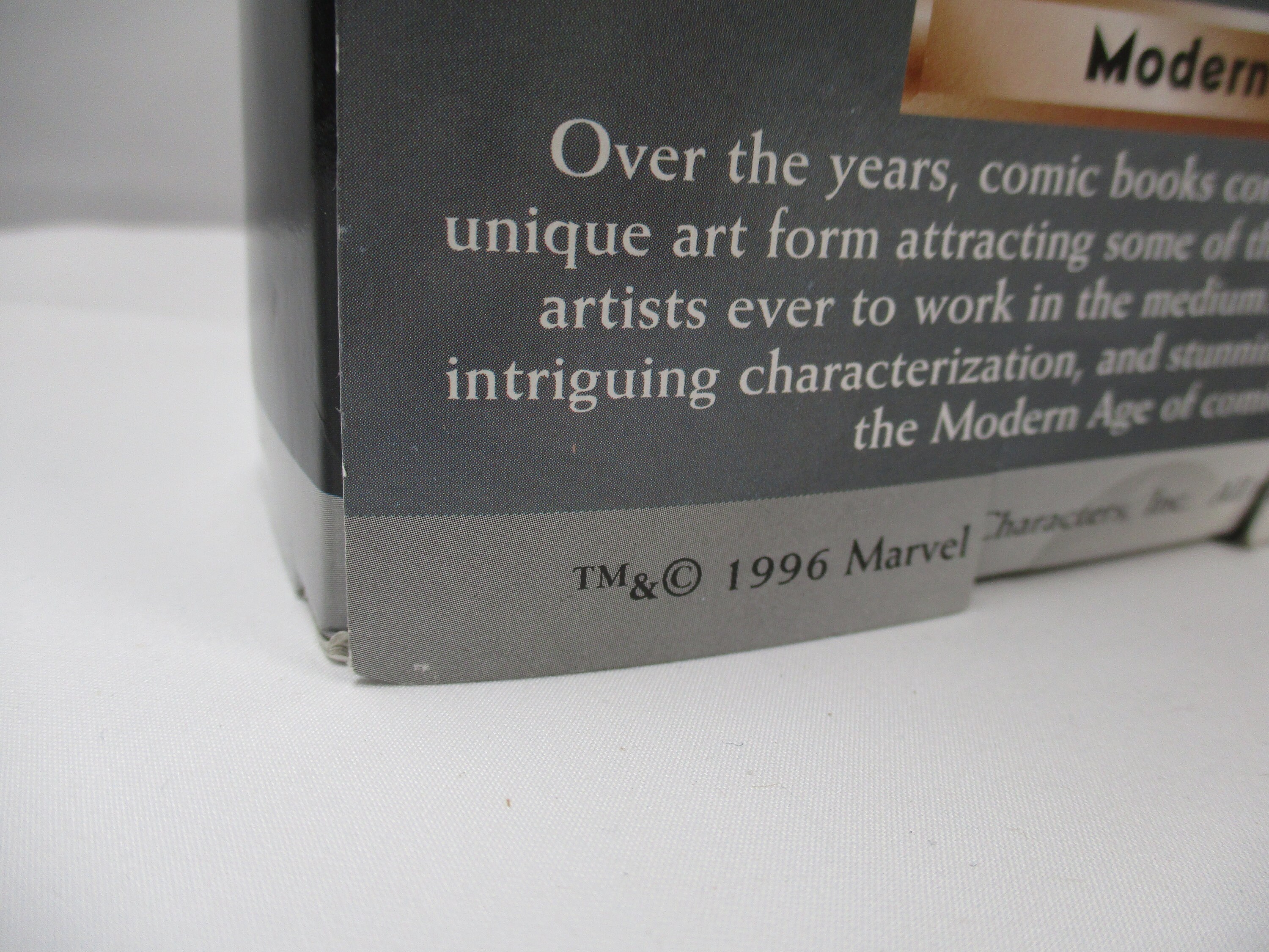 1996 Varner Studios - Marvel Comics Series #1 Comic Book Champions Fine ...
