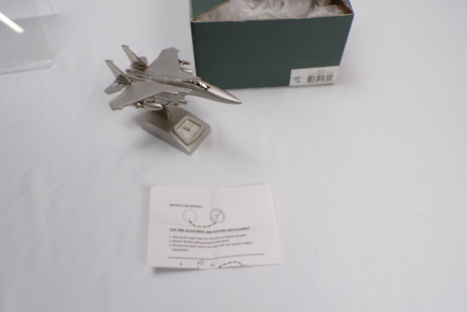 Jet Fighter Desk/mantel Clock Made by Sanis - Etsy