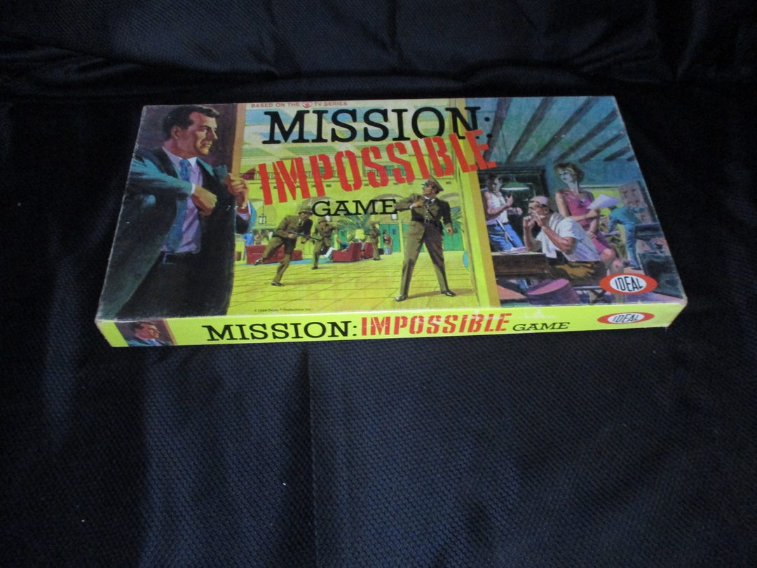 Ideal Mission Impossible Board Game (TV Series) (1966) - Etsy