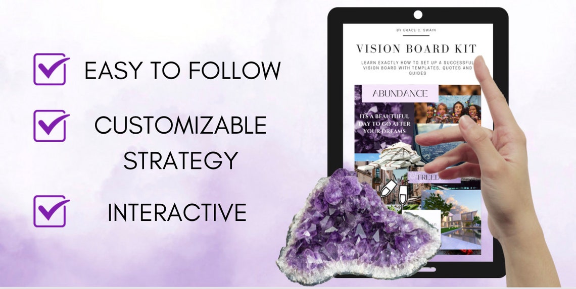 The Ultimate Vision Board Kit the Complete Vision Board Kit Goal ...