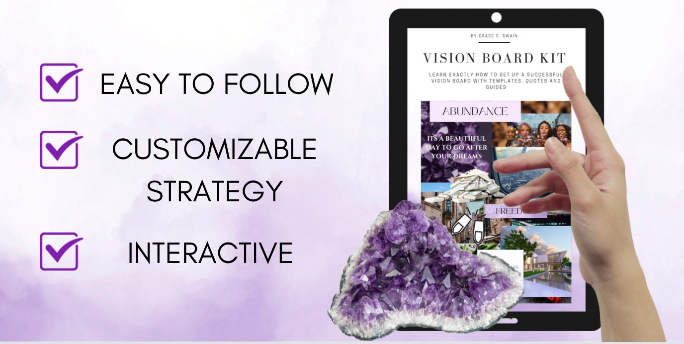 The Ultimate Vision Board Kit | the Complete Vision Board Kit | Goal ...