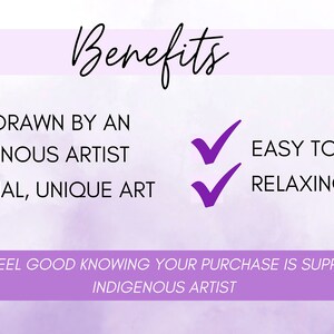 Full Moon Ceremony Indigenous Coloring Page | Anishinaabe Coloring ...