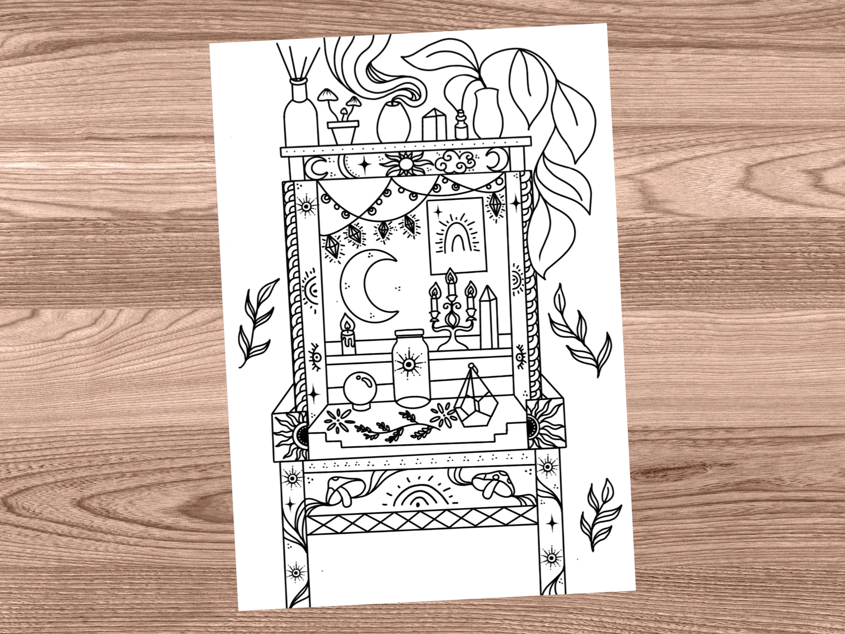 Altar Coloring Pages