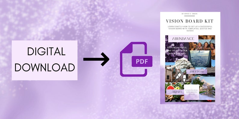 The Ultimate Vision Board Kit | the Complete Vision Board Kit | Goal ...