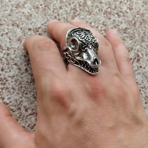 Days Gone Ring Deacon St. John Mongrels Morior Invictus Zinc Signet ...