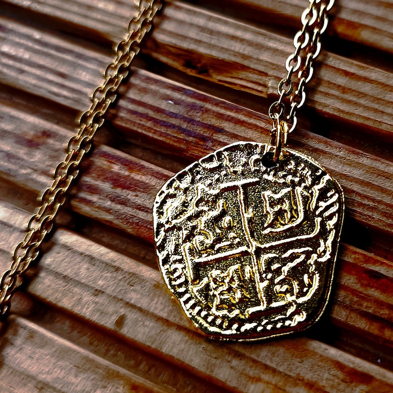 Pirate Coin Necklace - Etsy