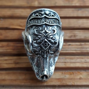 Days Gone Signet Ring, Deacon St. John Mongrels Morior Invictus, Zinc ...