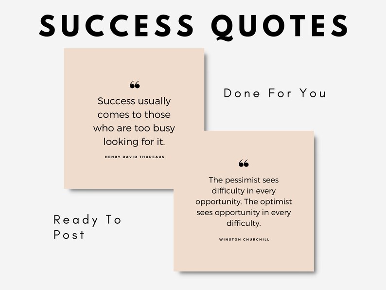 100 Beige Motivational Quotes on Success Minimalist Instagram Post ...