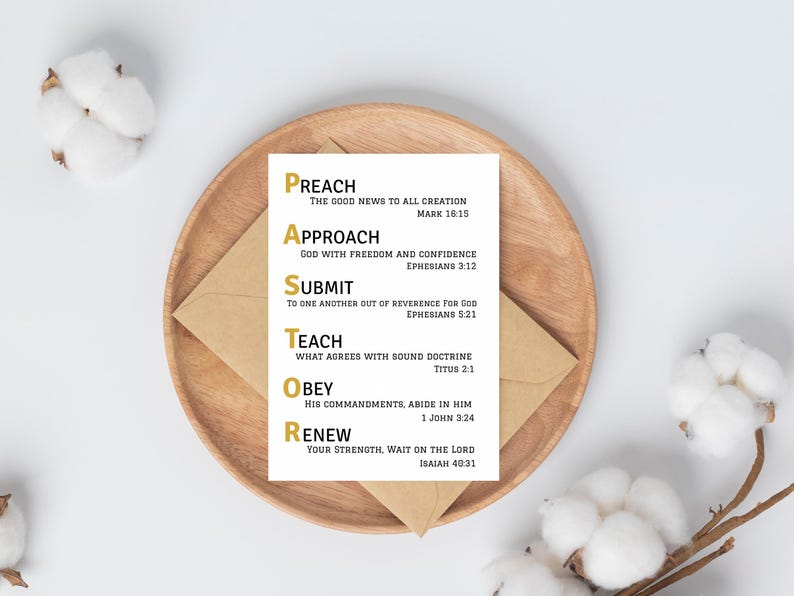 Pastor Appreciation Gift Printable Pastor Appreciation Card the Perfect ...