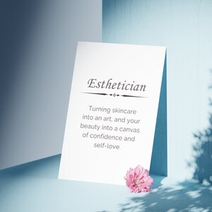 Esthetician Decor Wall Art Printable Salon Sign Spa Room Poster Beauty ...