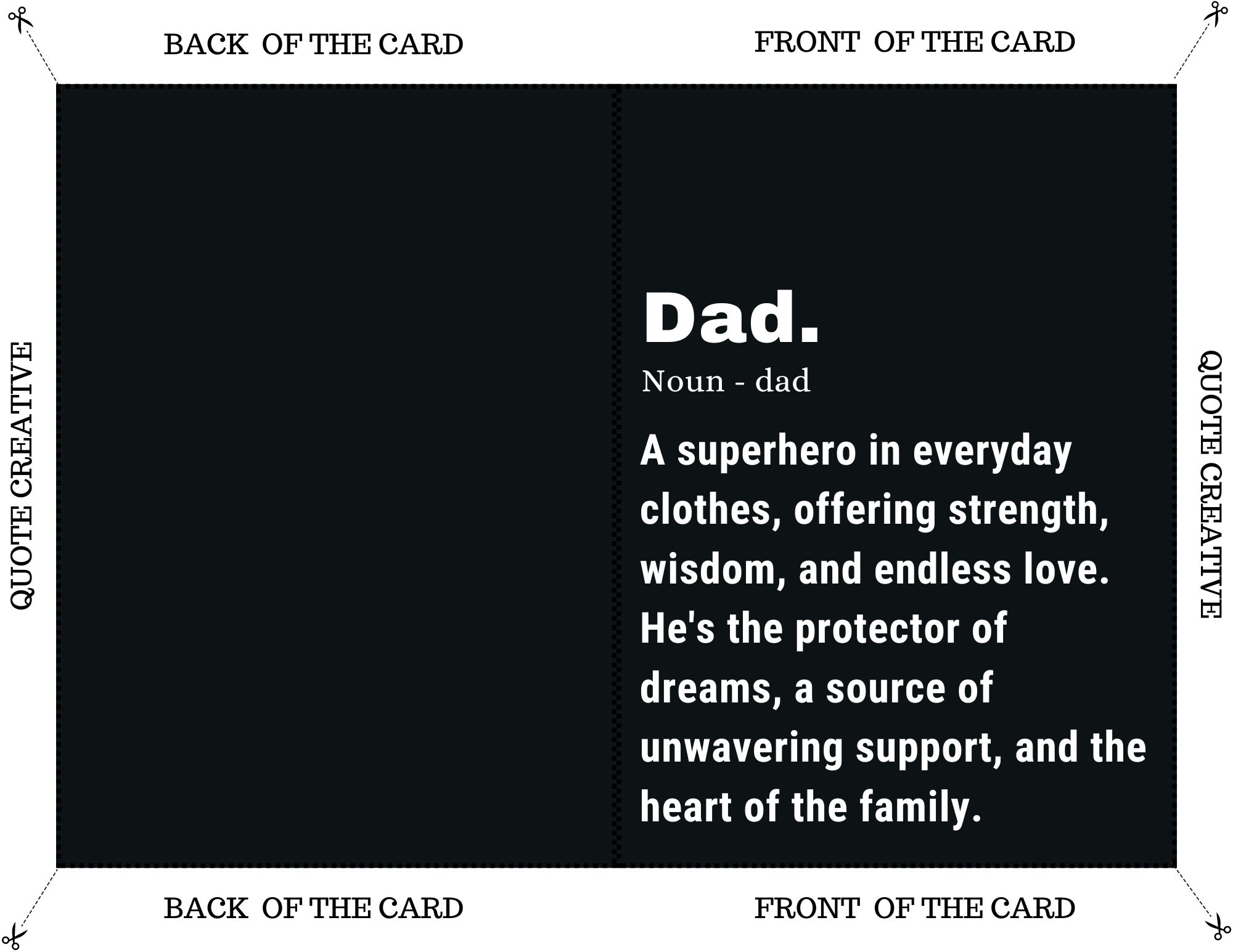 Dad Definition Fathers Day Card Instant Download Greeting Card ...