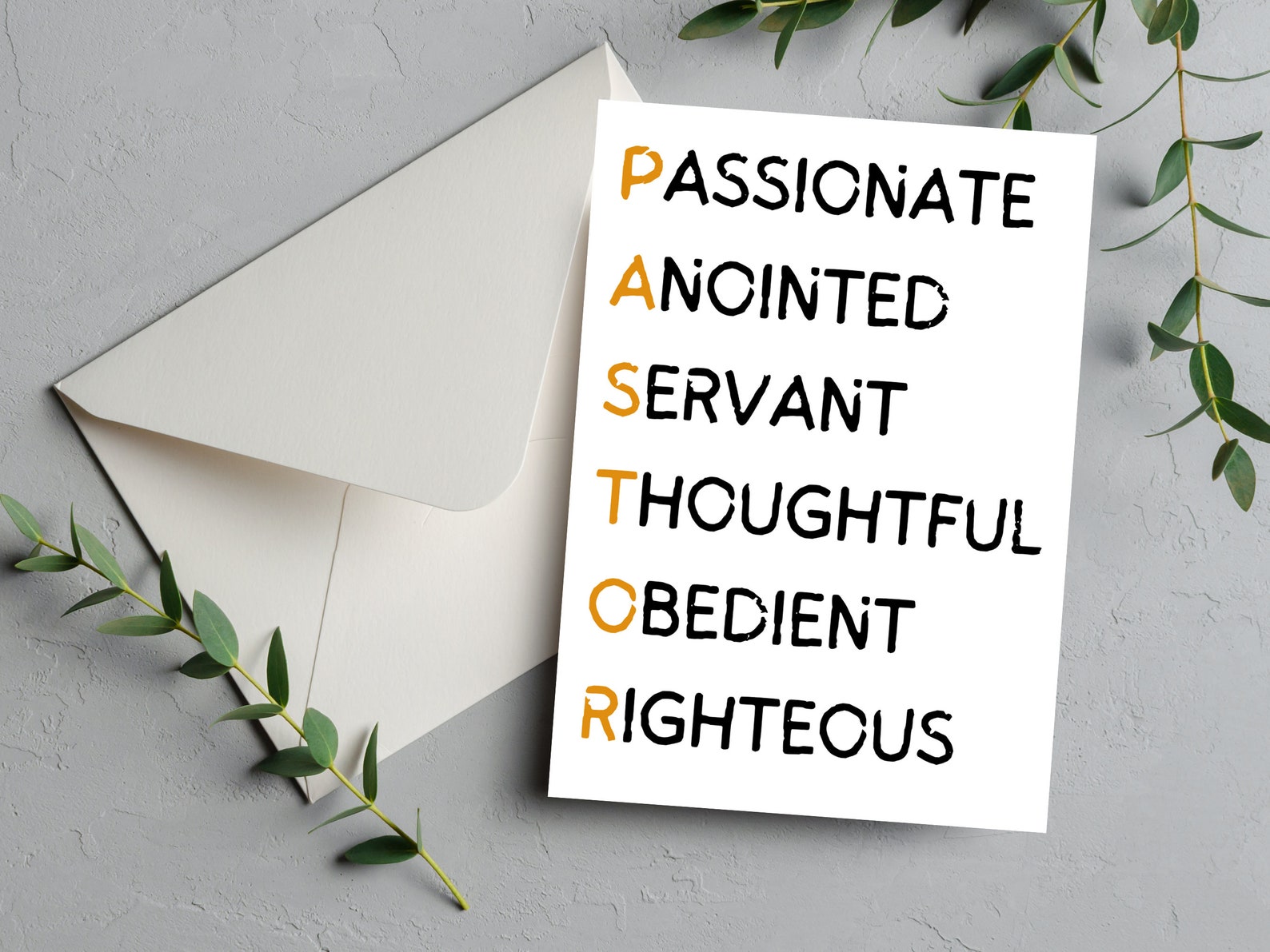 Pastor Appreciation Gift Printable Pastor Appreciation Day Greeting ...