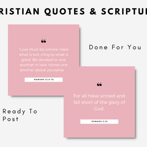 Christian Quotes and Scriptures for Social Media, Bible Verses and ...