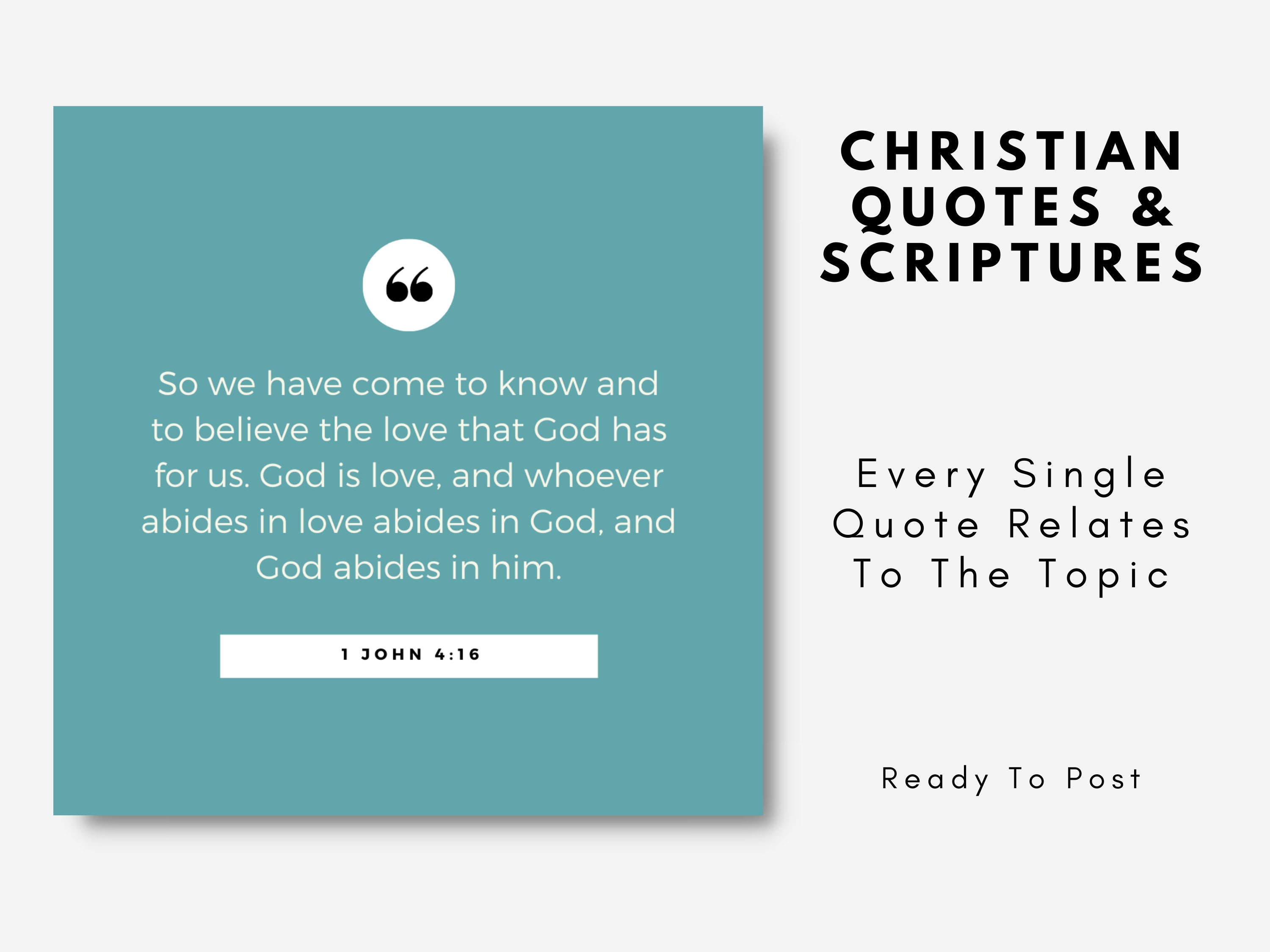Christian Quotes and Scriptures for Social Media, Bible Verses and ...