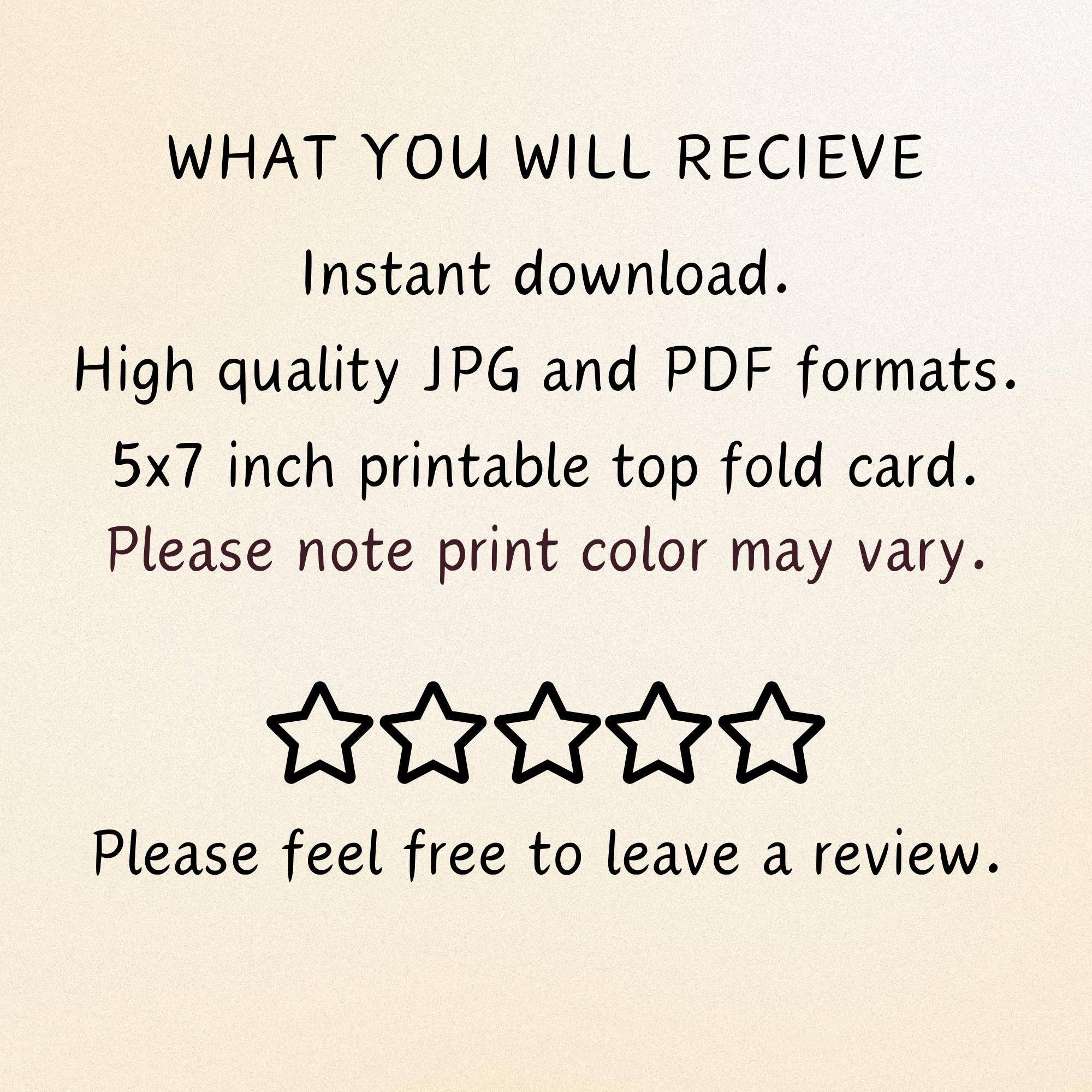 Hairdresser Thank You Card Printable Poem Gift for Hair Stylist Salon ...