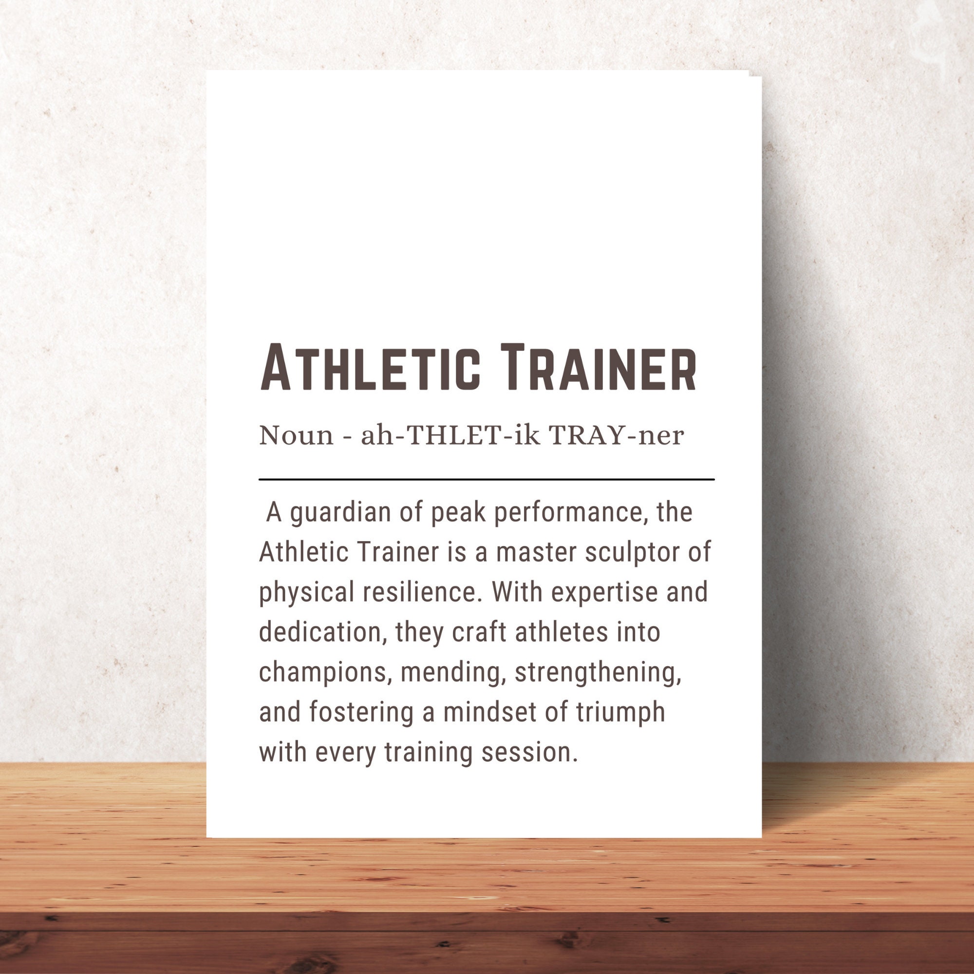 Athletic Trainer Quotes