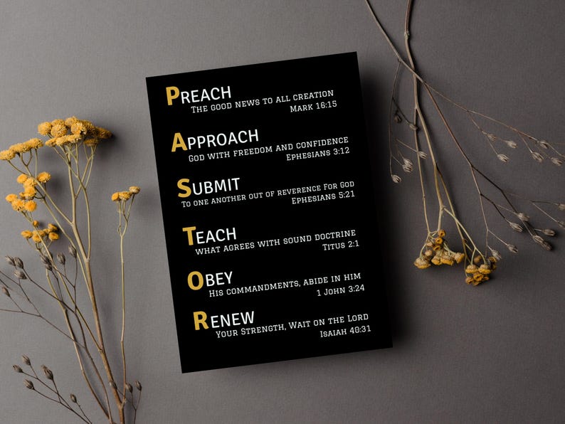 Pastor Appreciation Gift - Printable Pastor Appreciation Card - the ...