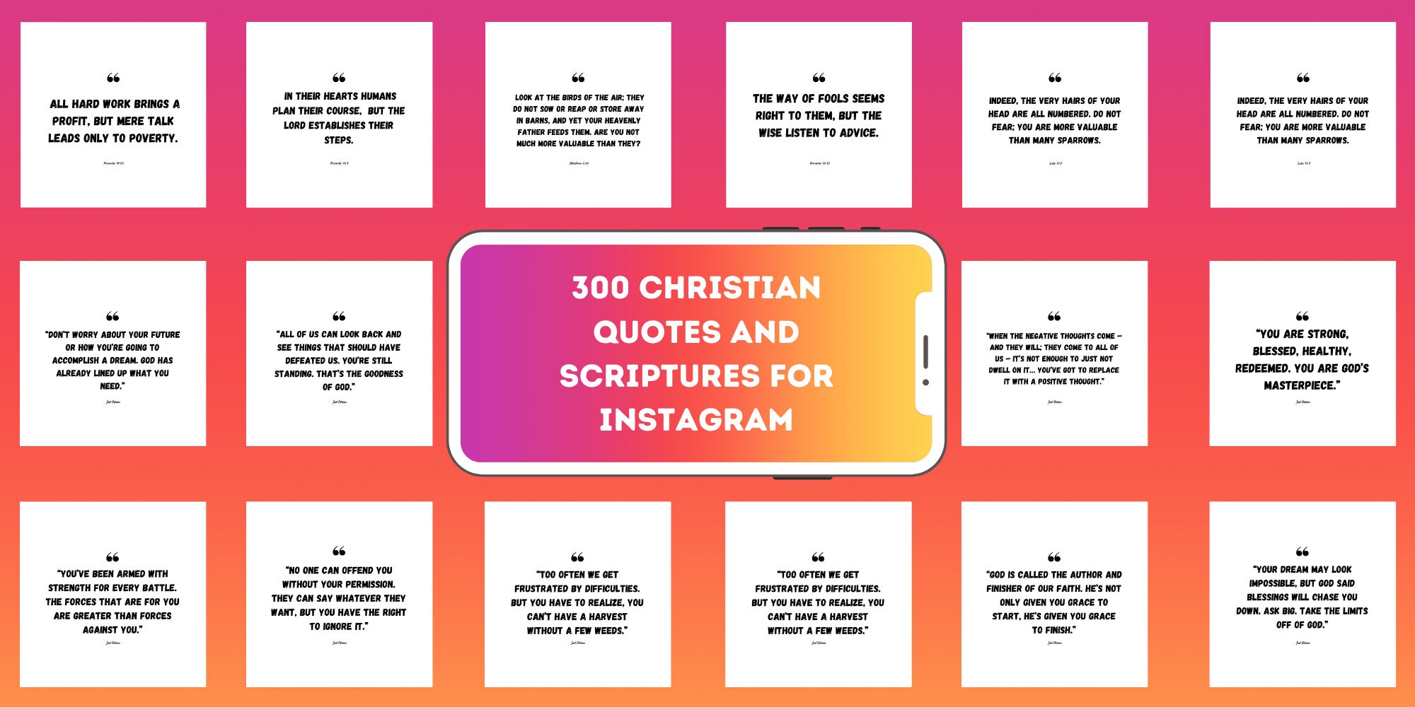 Christian Quotes and Scriptures for Social Media, Bible Verses and ...