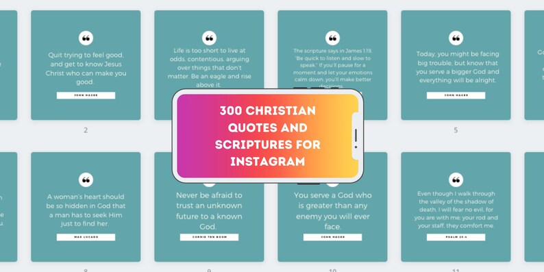 Christian Quotes and Scriptures for Social Media, Bible Verses and ...