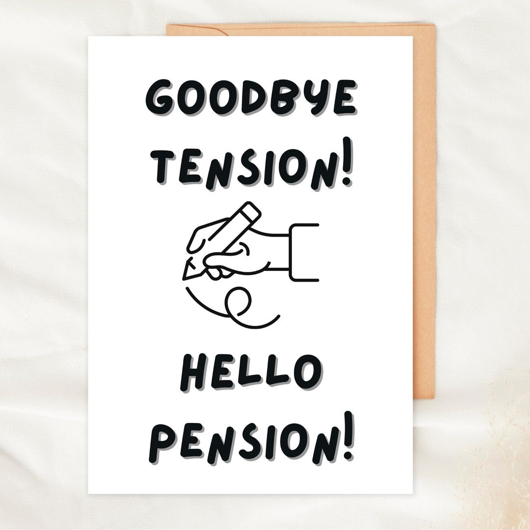 Principal Retirement Gift Funny Card Printable Sign Retirement Card ...