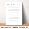 Dispatcher Prayer Printable Wall Art Dispatch Office Decor Christian ...