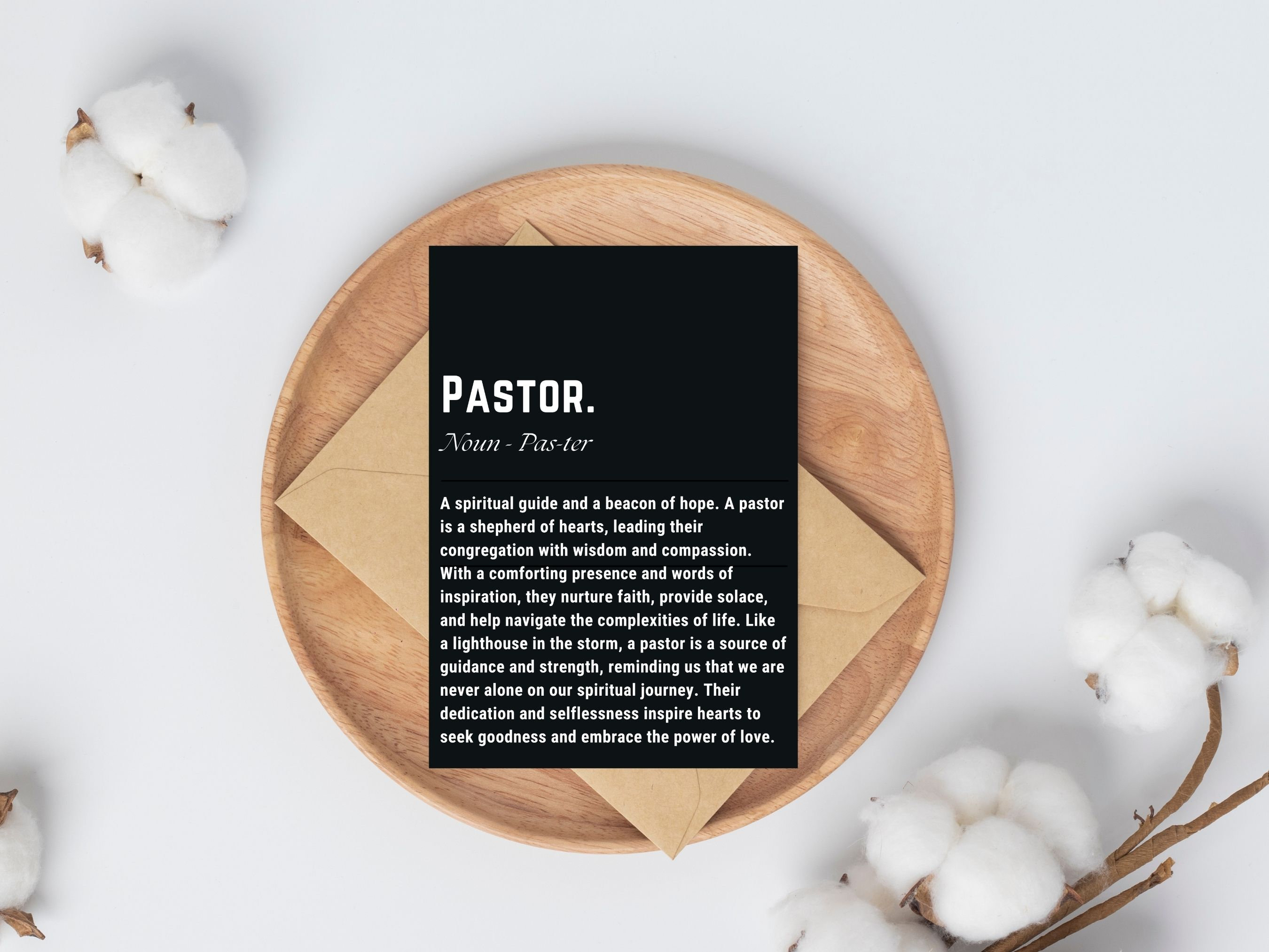 Pastor Definition Download Greeting Car Printable Gift Idea Pastors ...