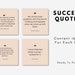 100 Beige Motivational Quotes on Success Minimalist Instagram Post ...