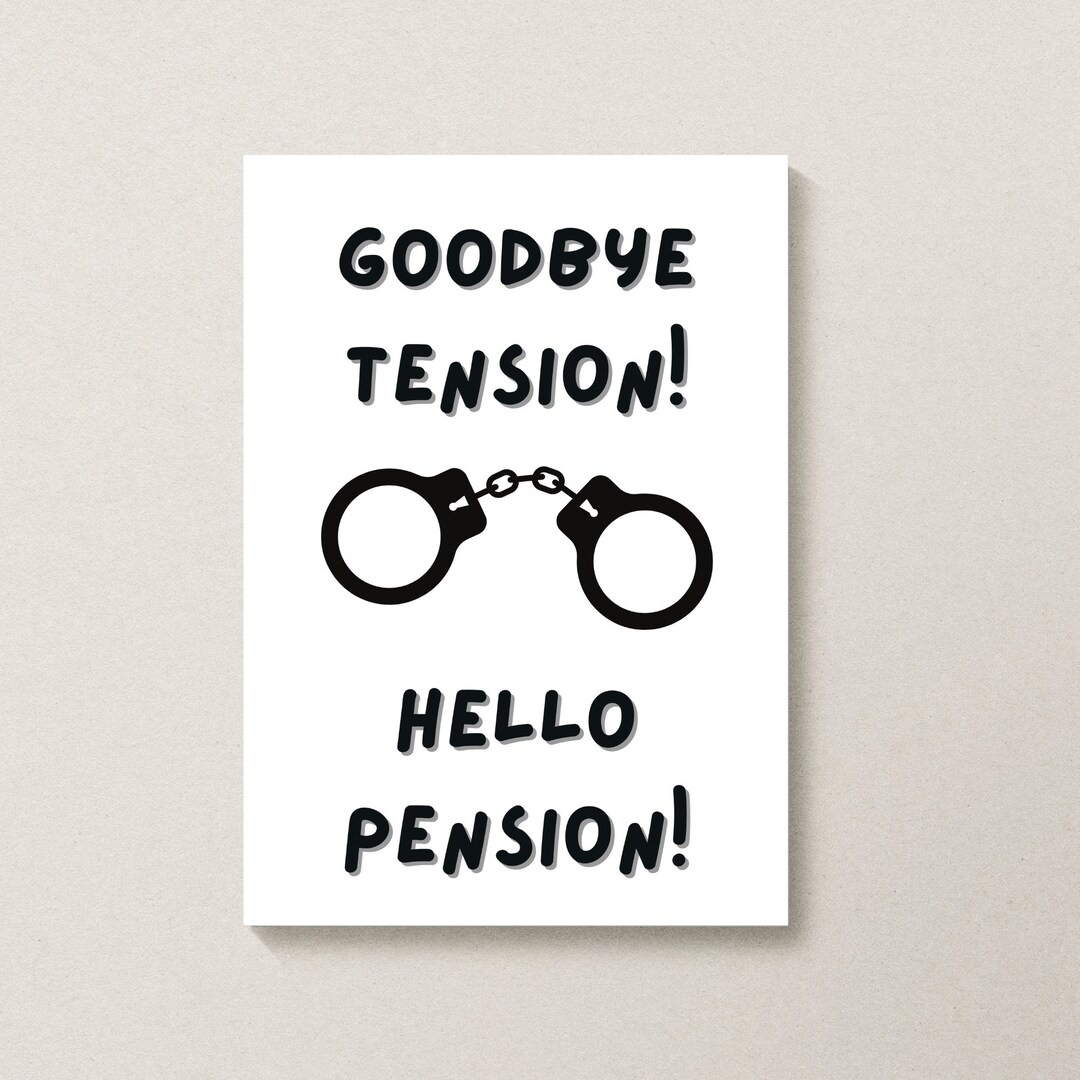 Funny Police Retirement Wall Art Printable Poster Officer Farewell Gift ...