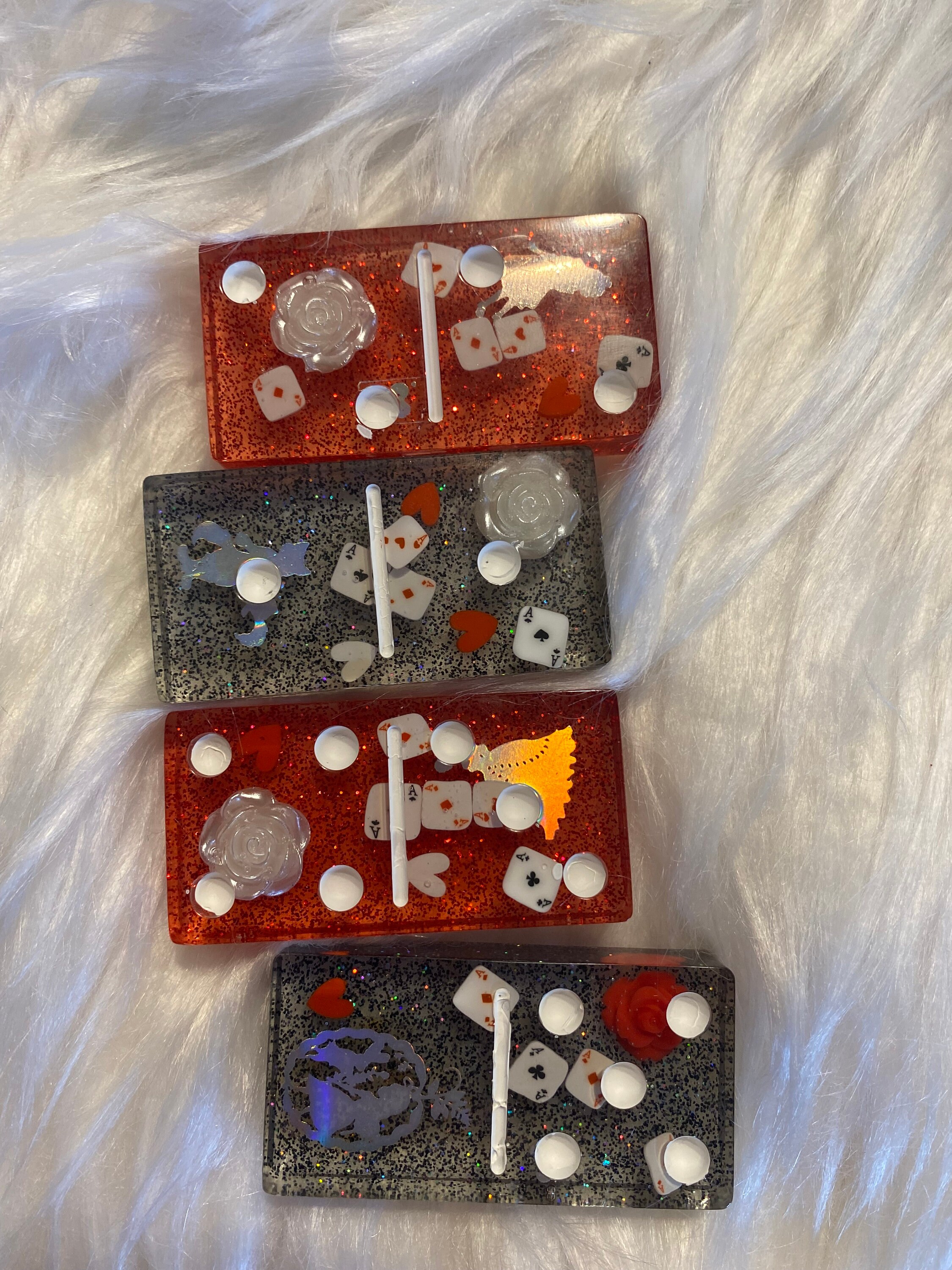 Alice in Wonderland Domino Set - Etsy