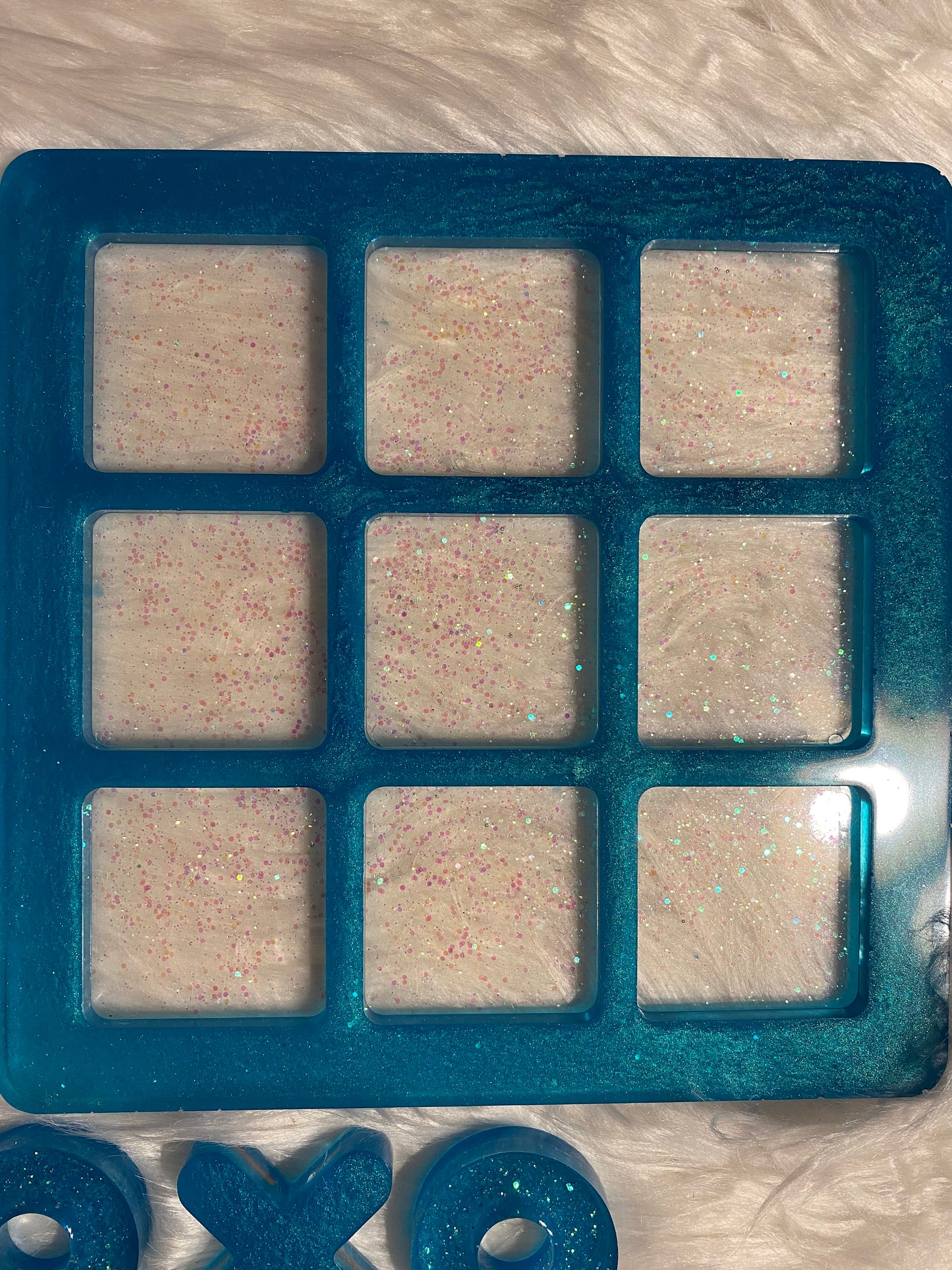 Large Tic Tac Toe Board With X & O Pieces - Etsy
