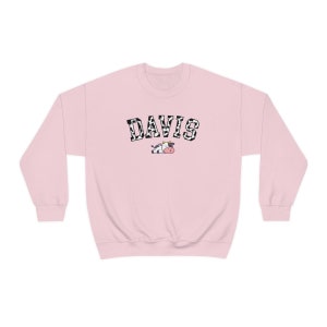 Davis Cowprint Sweatshirt | Unisex Heavy Blend Crewneck | UC Davis ...